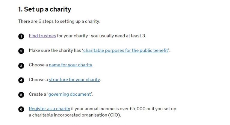 Registration – Charity Commission